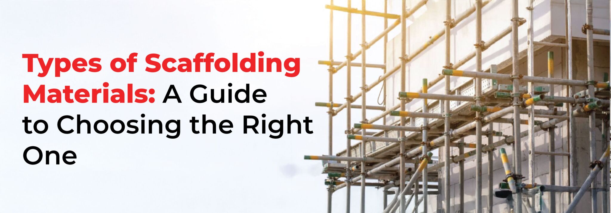 Scaffolding Materials Guide | Steel, Aluminium & Timber | WSL India